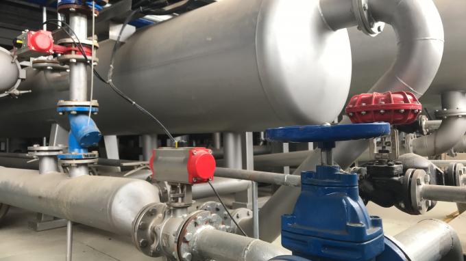 PN16 Factory price Floating type stainless steel pneumatic actuator ...